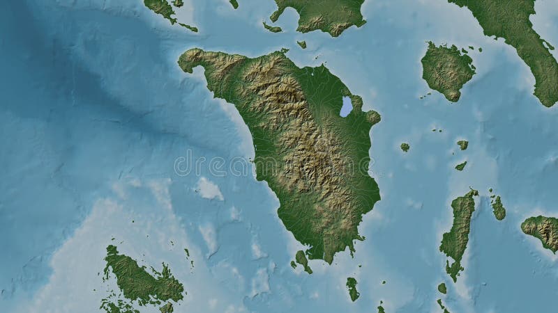 Mindoro Island. Philippines. Physical Stock Illustration - Illustration ...
