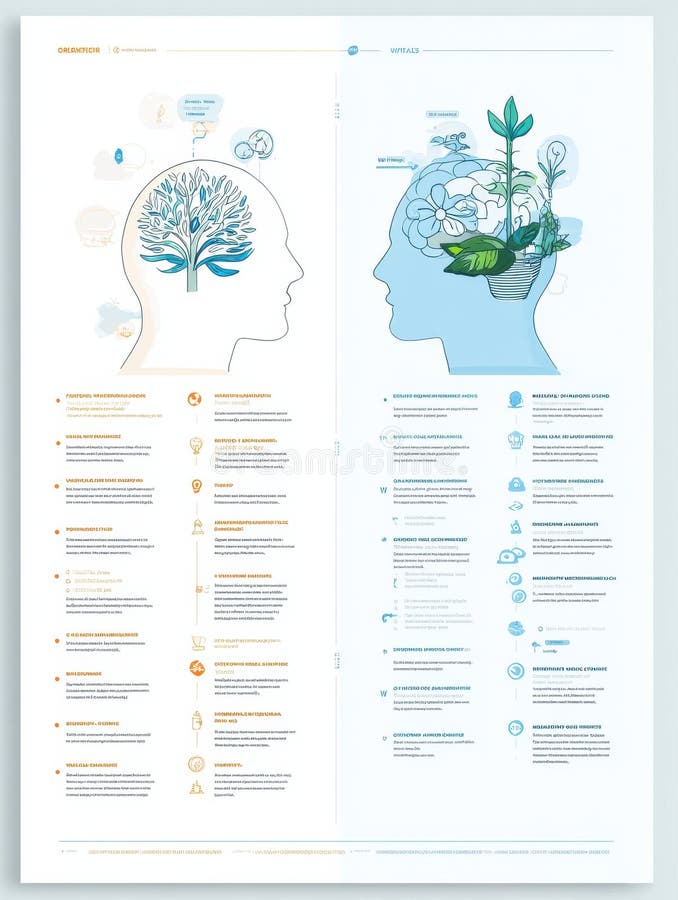 Mindset Comparison Infographic Showing Fixed Vs Growth Mindset with ...