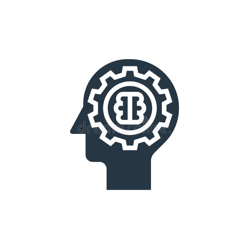Mindset Icon Vector from Business Model Canvas Concept. Thin Line ...