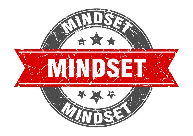 New Mindset Stamp. New Mindset Label. Round Grunge Sign Stock Vector ...
