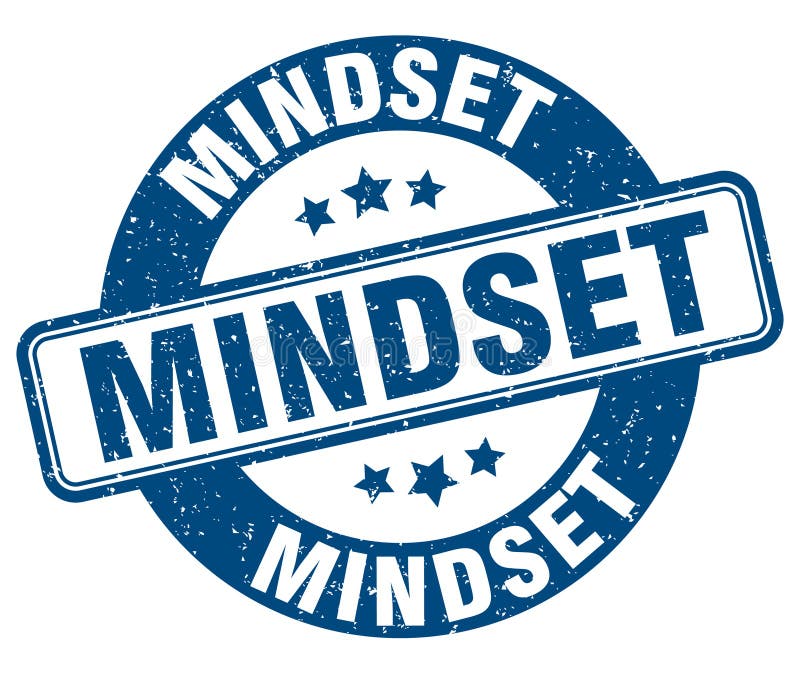 Mindset Stamp. Mindset Label. Round Grunge Sign Stock Vector ...