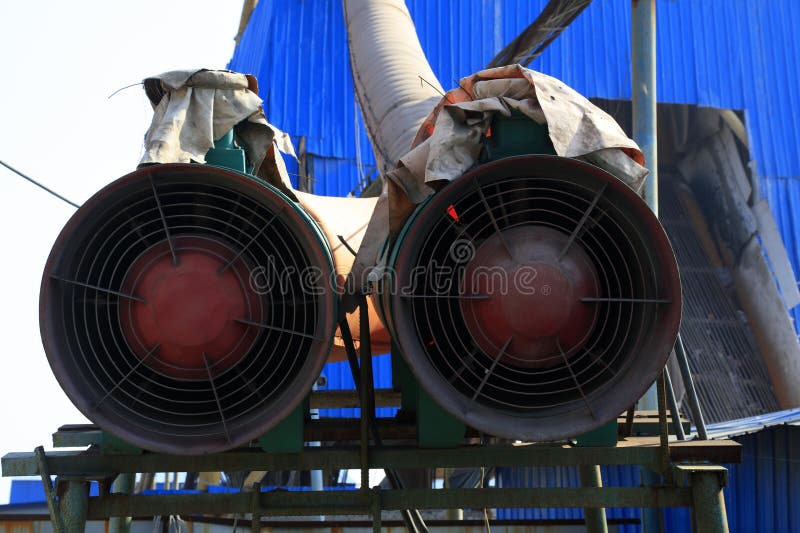 Mine blower outside stock image. Image of dirty, heavy - 382787935