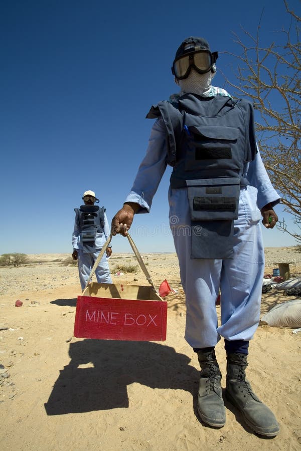 Mine box stock image. Image of cleaning, deadly, israel - 1142981