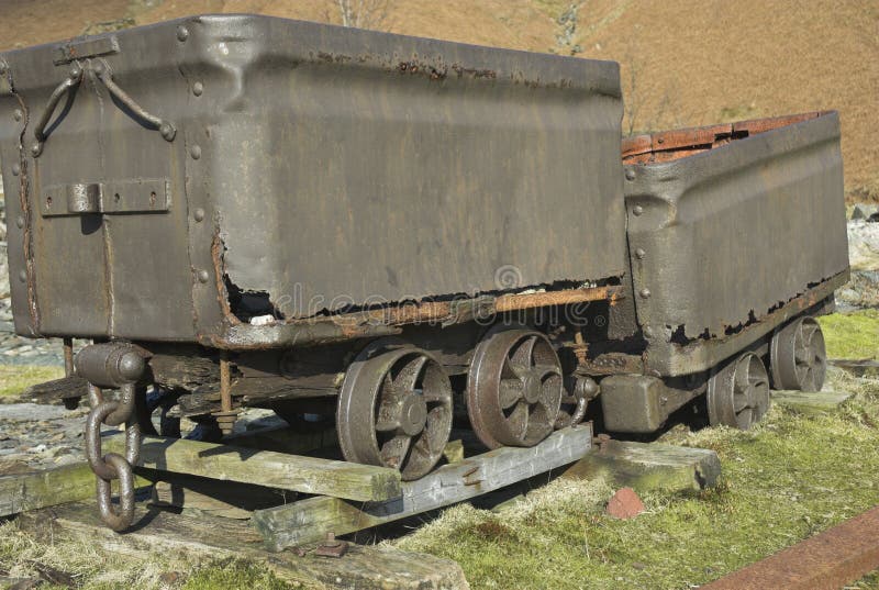 Mine cart stock image. Image of australian, exhibit, piece - 2000539