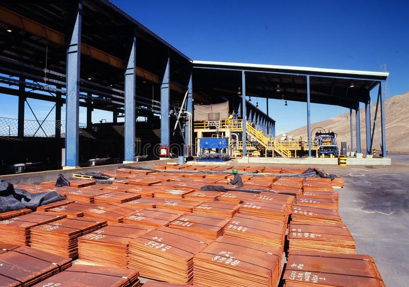 Mine Cooper ,equipment Atacama Antofagasta Chile Stock Image - Image of ...