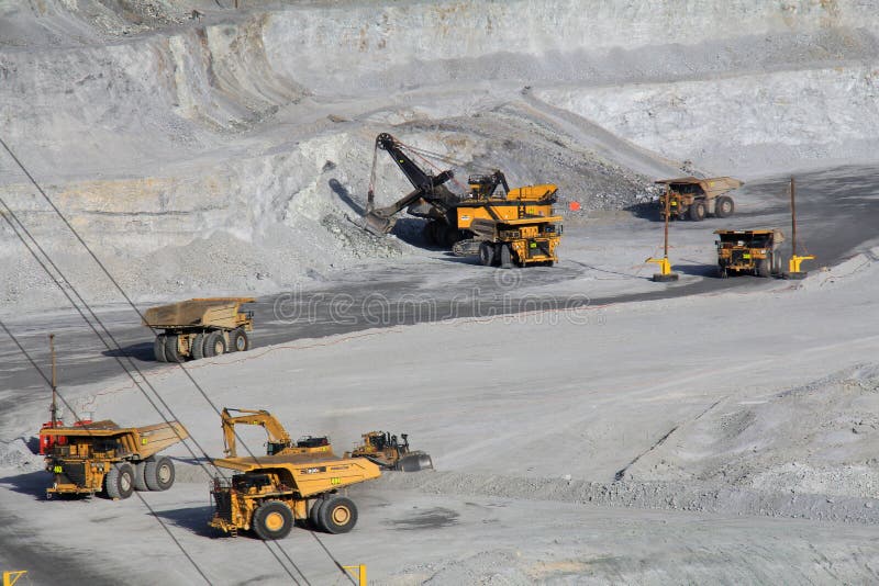 Mine De Cuivre De Kennecott De L'Utah Photo éditorial - Image du ...