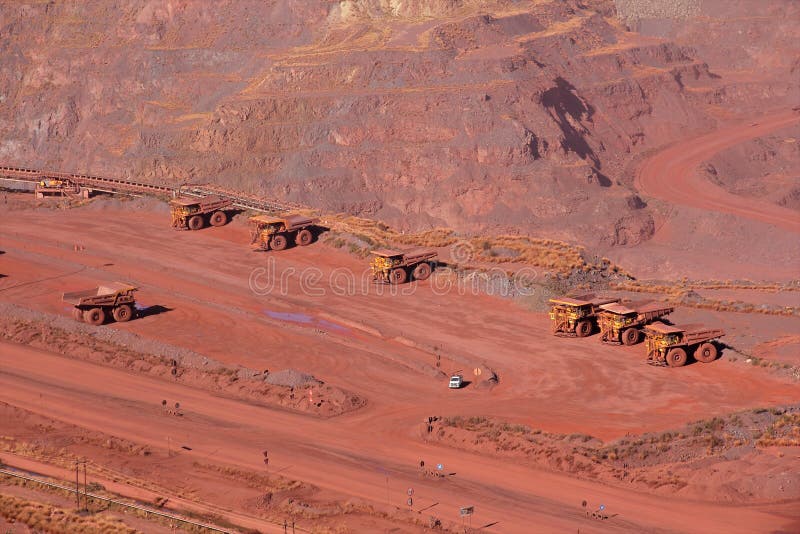 Mine de fer photo stock. Image du placer, horizontal - 22006698