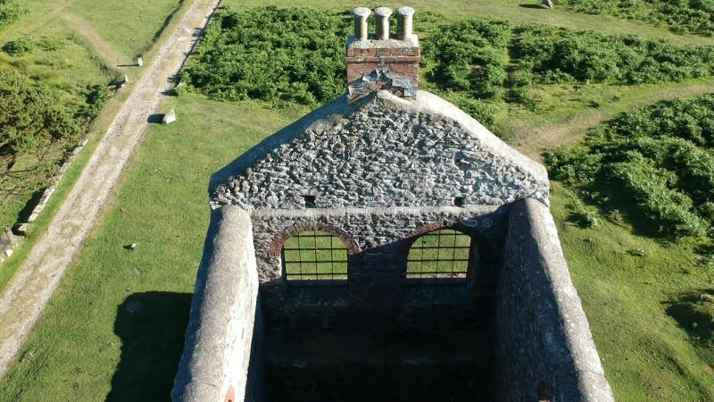 Mine Engine House, Now a Mining Heritage Center Stock Footage - Video ...