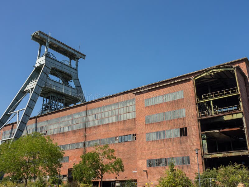 Mine in the German Ruhr Area Stock Photo - Image of zeche, herten ...