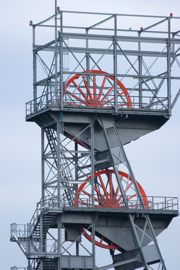 Mine head gire stock photo. Image of head, silesia, mining - 9378316