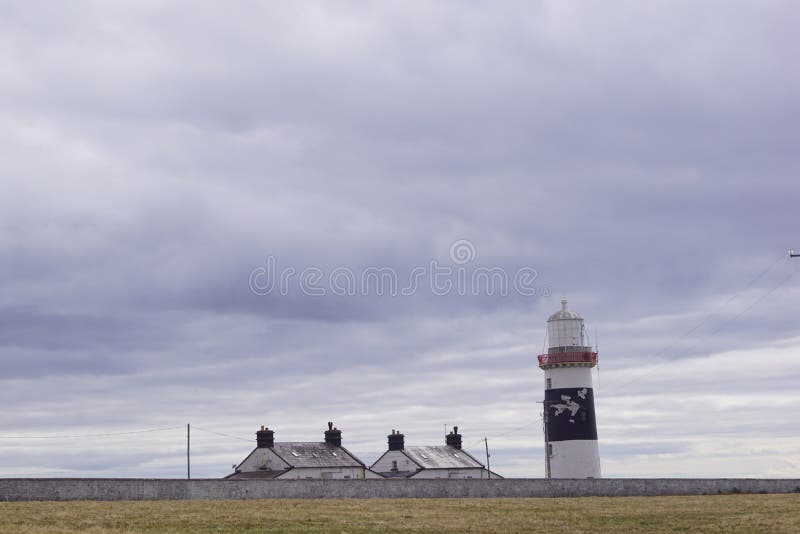 Mine Head Lighthouse stock image. Image of cliff, attraction - 202693973