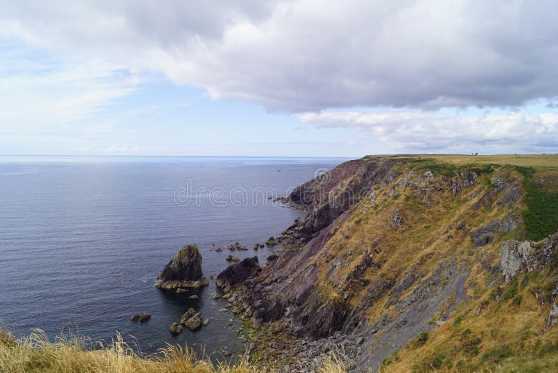 Mine Head Lighthouse stock photo. Image of europe, irish - 202693872