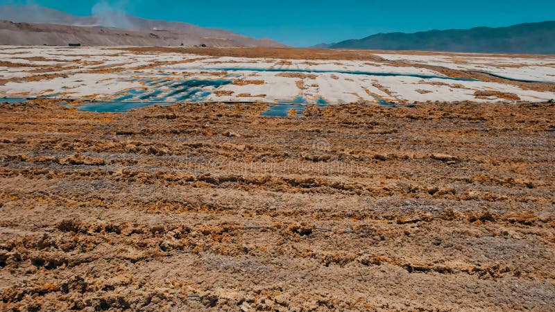 Mine Leaching Pad in Irrigation Process with Emulsion for Copper ...