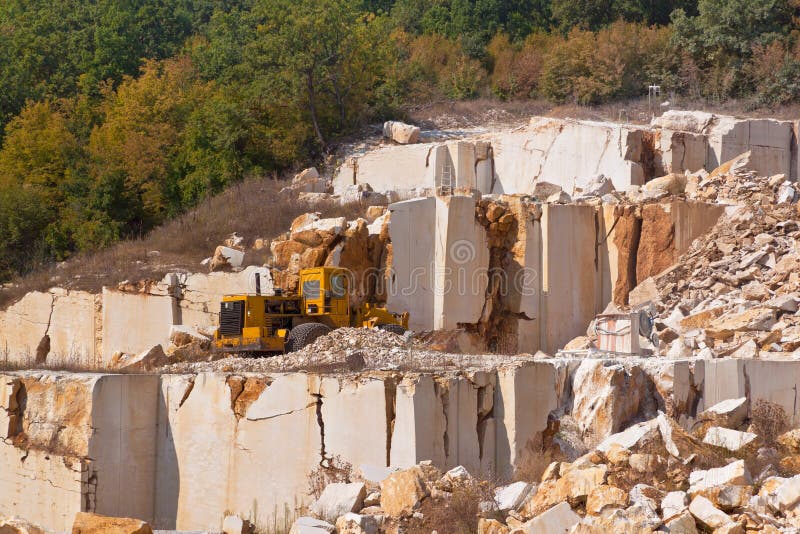 Mine limestone stock photo. Image of industrial, mining - 22417302
