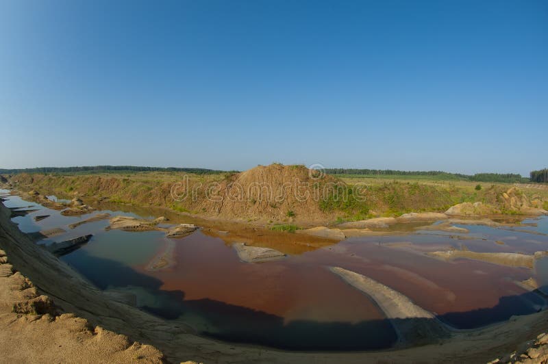 Mining river stock image. Image of deep, ecology, cast - 32044877