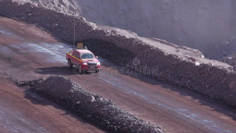 Mine road stock footage. Video of load, industry, metal - 88055748