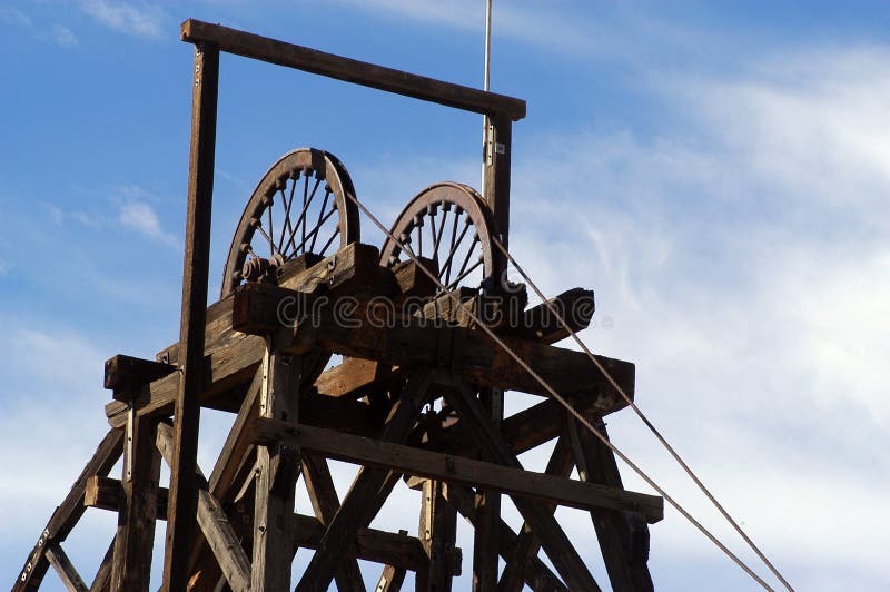 Mine shaft stock photo. Image of leonora, metal, industrial - 29272268