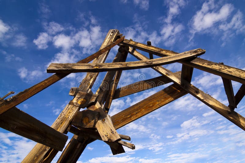 Mining Headframe stock photo. Image of pump, australia - 819176