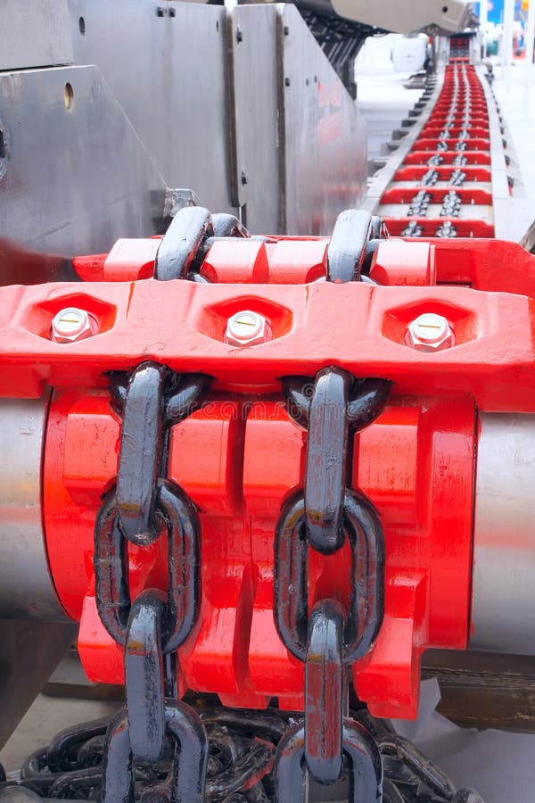 Mine Transmission Equipment Stock Photo - Image of transmission, metal ...