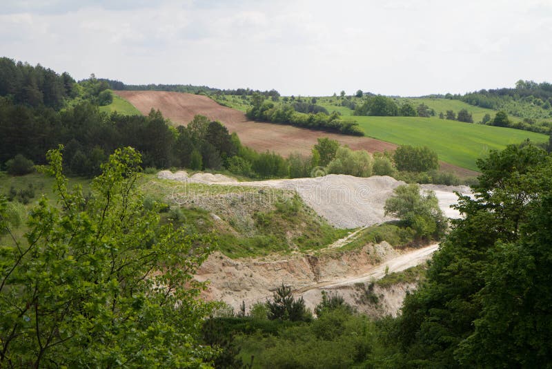 Mine stock image. Image of chalk, quarry, technology - 71867531