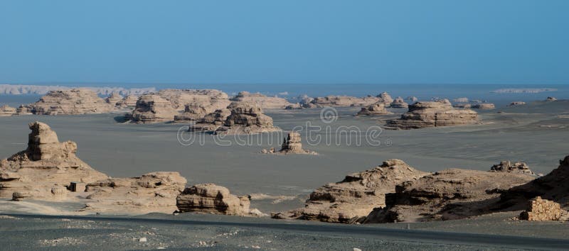 Mine of Yadan landform stock image. Image of xinjiang - 18665157