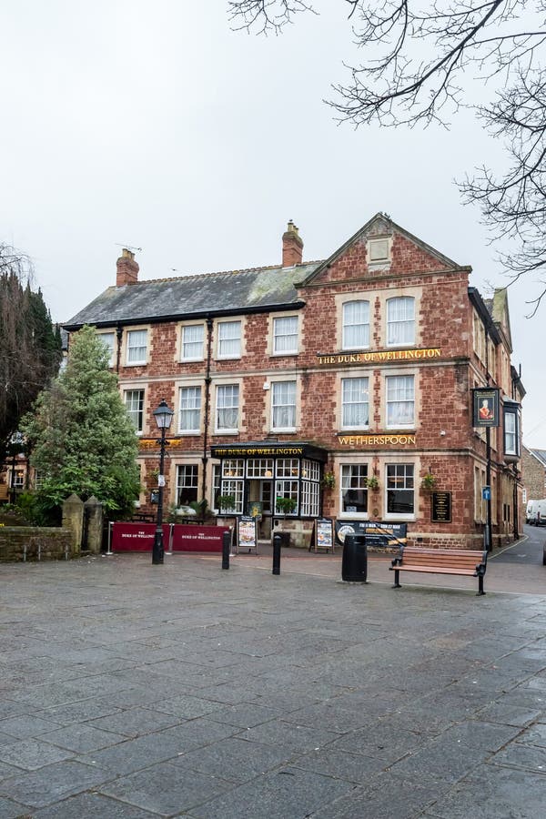 Minehead the Duke of Wellington Editorial Photography - Image of ...
