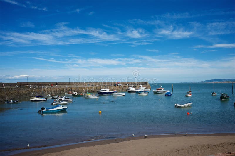 Minehead, Somerset. UK editorial photo. Image of pebbles - 51393716