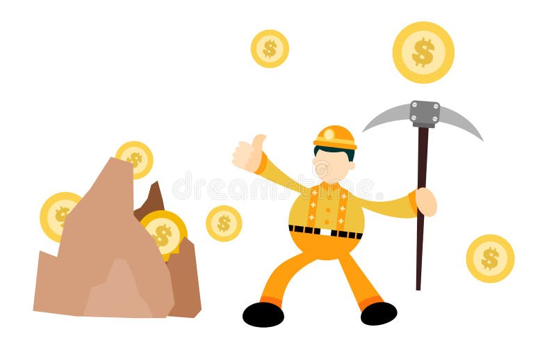 Man Mining Gold Stock Illustrations – 1,854 Man Mining Gold Stock ...