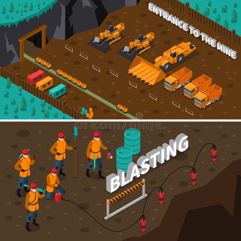 Mine Blasting Stock Illustrations – 128 Mine Blasting Stock ...
