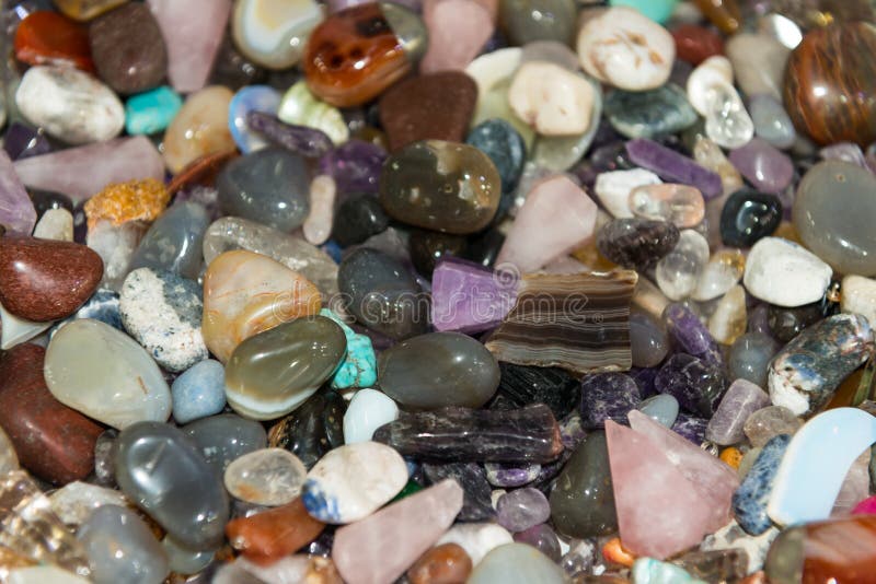 Minerais, Quartzo Natural Da Cor Imagem de Stock - Imagem de geologia ...