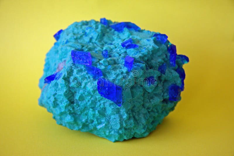Mineral Azurite stock image. Image of natural, azurite - 6796441
