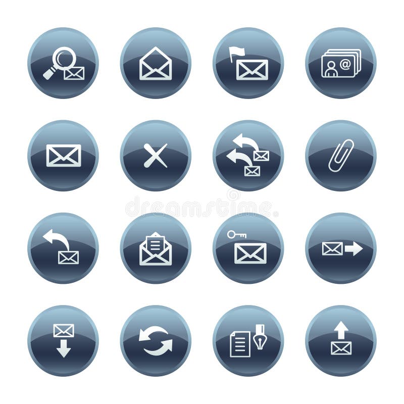 Mineral Drop Software Icons Stock Vector - Illustration of icons, diary ...
