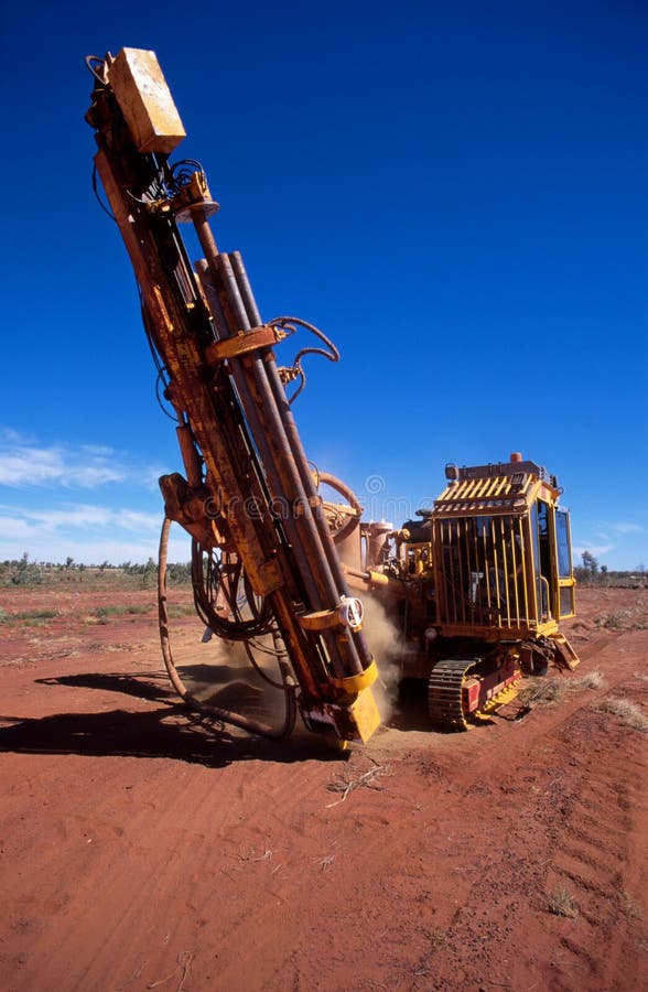 Mineral Exploration stock image. Image of machinery, drill - 5914331