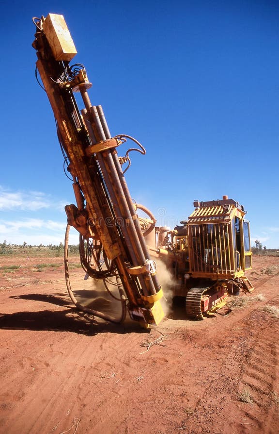Mineral Exploration Drilling Core Samples Stock Photo - Image of core ...