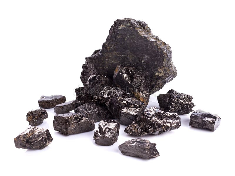 Mineral fossil coal stock photo. Image of resource, heat - 205789334