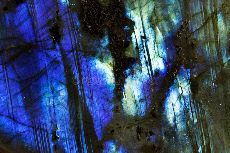 Mineral Labrador. Macro Shooting of Natural Gemstone. Abstract Natural ...
