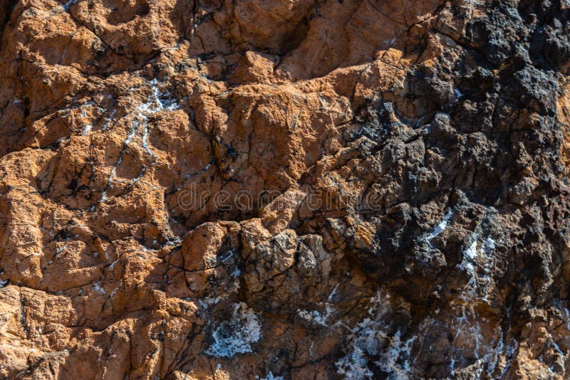 Mineral Material Surface Closeup with Natural Pattern for Design and ...