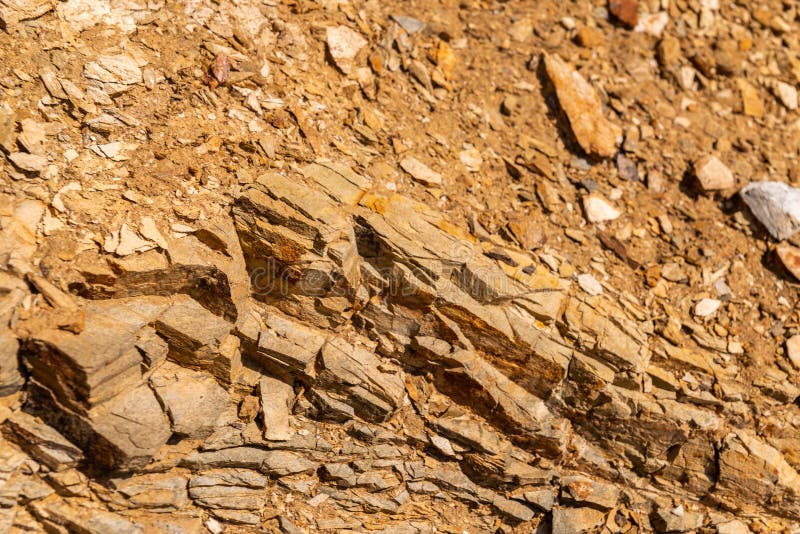 Mineral Material Surface Closeup with Natural Pattern for Design and ...