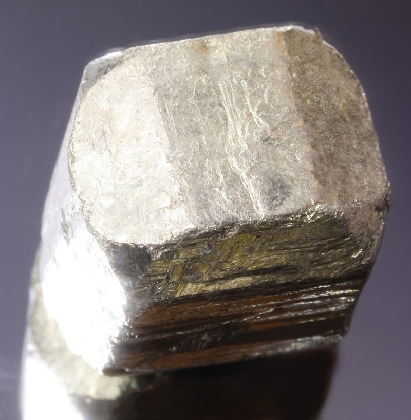 Mineral with a Metallic and Shiny Appearance Used in Many Industrial ...