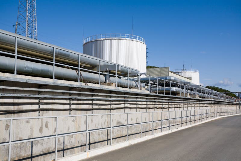 Mineral oil storage stock image. Image of metal, flammable - 6520477