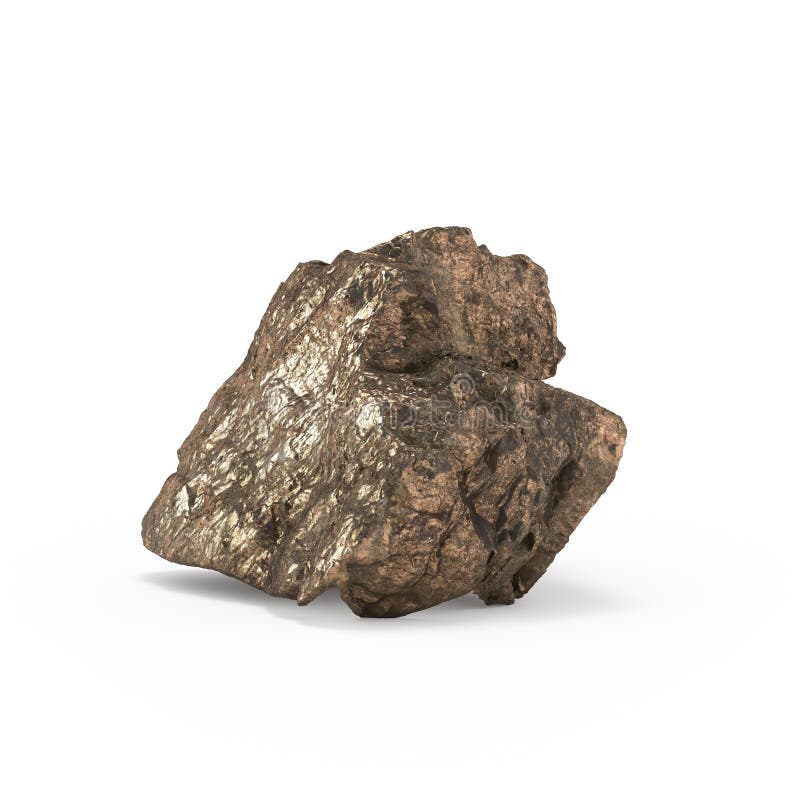 The Mineral Raw Materials 3d Rendering Stock Image - Illustration of ...