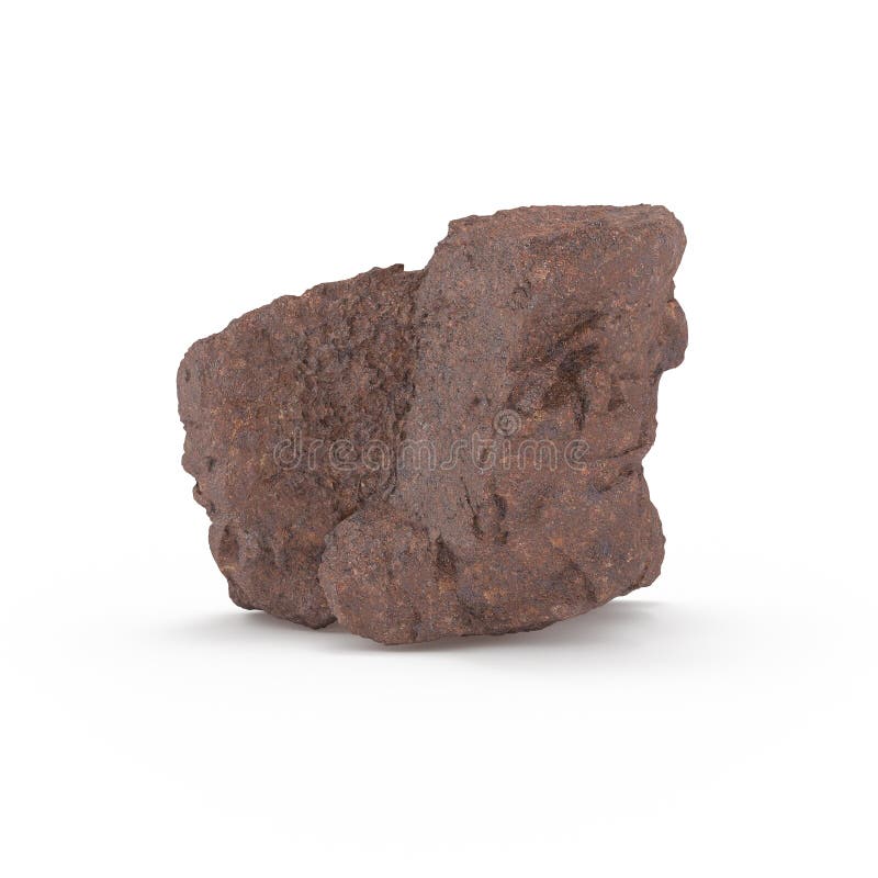 The Mineral Raw Materials 3d Rendering Stock Photo - Illustration of ...