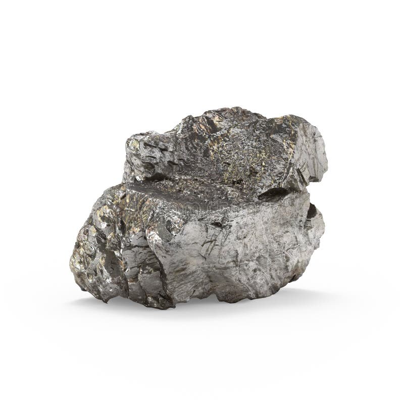 The Mineral Raw Materials 3d Rendering Stock Image - Illustration of ...