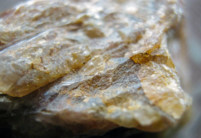 Mineral Stone Translucent Close-up. Stock Photo - Image of granite ...