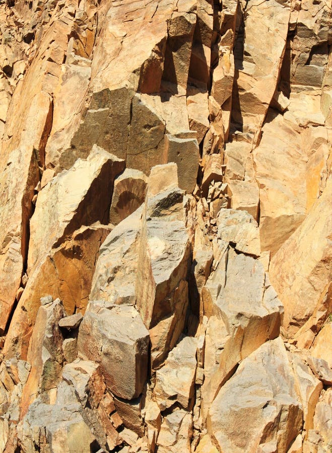 Mineral Surface Quarry Detail Stock Image - Image of creek, smooth ...