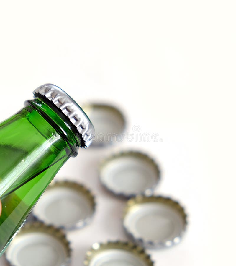 Mineral Water Drink, Natural Mineral Water Bottle and Cap Stock Photo ...