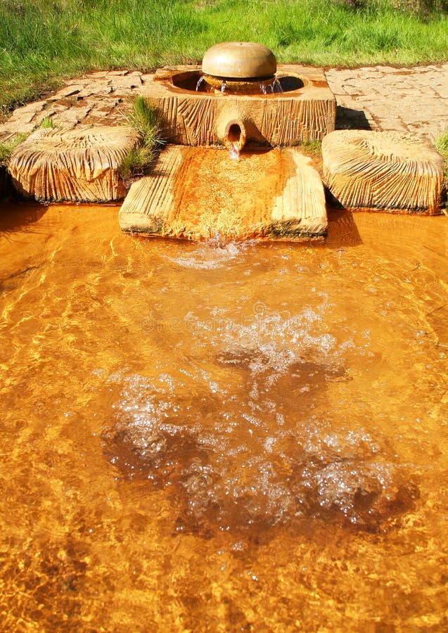 Mineral water hotspring stock image. Image of water, natural - 10654395