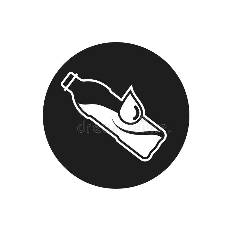 Mineral Water Logo Icon Vector Concept Design Template Stock Vector ...