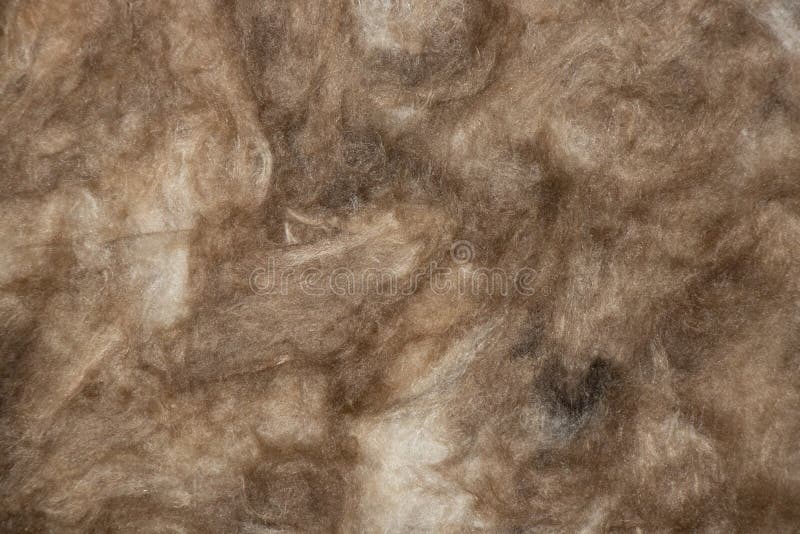 Mineral Wool for Wall Covering As Background Close Up Stock Photo ...