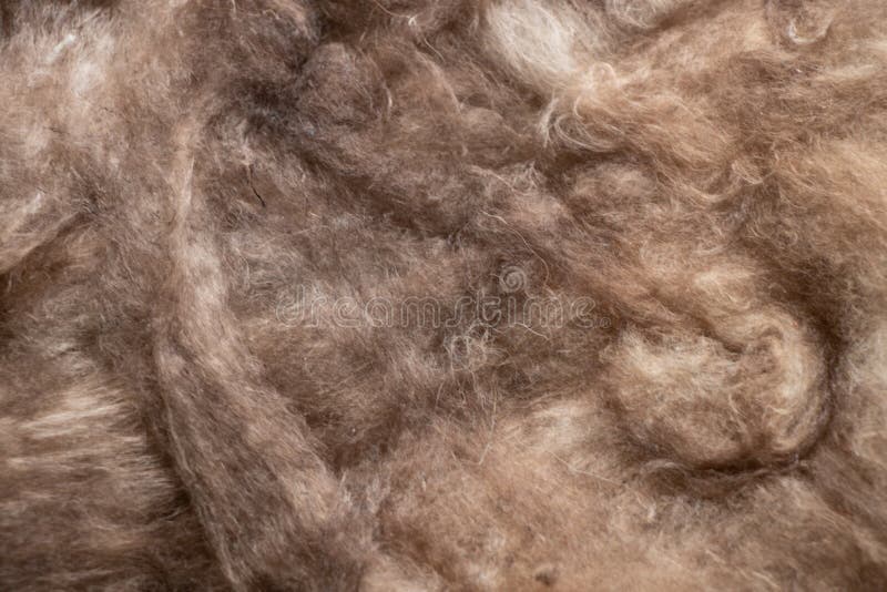 Mineral Wool for Wall Covering As Background Close Up Stock Photo ...